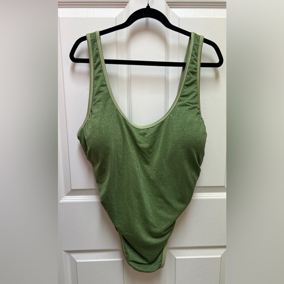 Noelle | Swim | Nwt Noel Green Shimmer Swimsuit | Poshmark